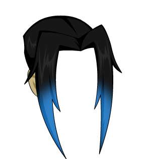 Pyro Ponytail Hair | Helmet | RedAQ