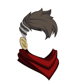 Prismatic Operative Edgy Scarf Hair CC | Helmet | RedAQ