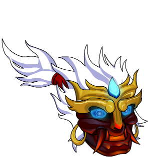 God Staff Jax Mask | Helmet | RedAQ