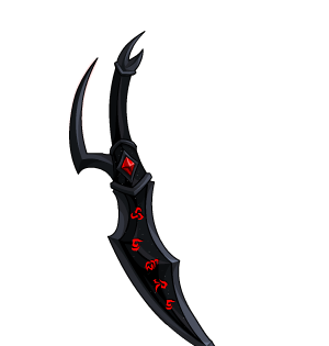 ShadowFlame Knuckle Sword | (Weapon) Sword | RedAQ