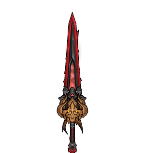 Red Iron Dragonforged Dagger | (Weapon) Sword | RedAQ