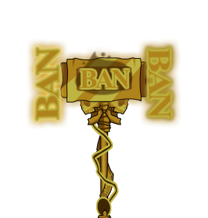 Golden Ban Hammer | (Weapon) Sword | RedAQ