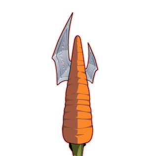Dual Bunny's Carrots | (Weapon) Dagger | RedAQ