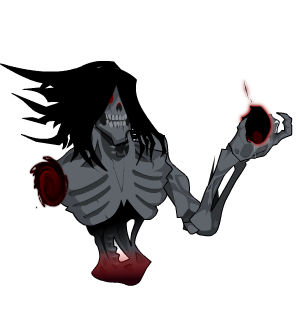 Skull Shadow Monster | Cape | RedAQ